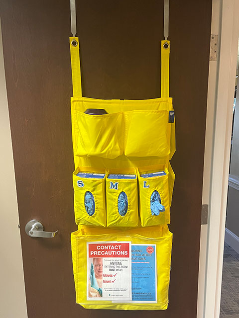 Home | Iso Door Caddy | Over The Door PPE Organizer